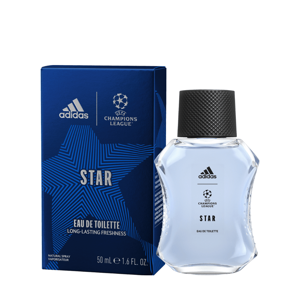 Perfume Adidas Uefa Star Masculino Eau De Toilette 50ml - Idéli.oui